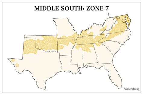 Usda Zone Map The Southern Guide To Plant Hardiness And Climate Zones