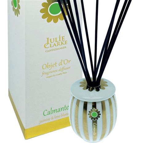 Calmante Jasmine And Lime Blossom Diffuser Julie Clarke Candles