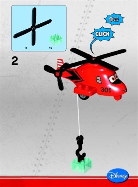 Lego Instructions For Set 10538 Fire And Rescue Team Duplo Planes