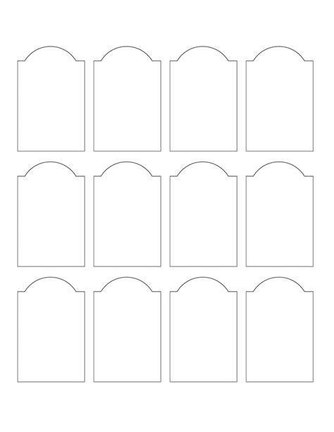 Free Printable Blank Label Templates
