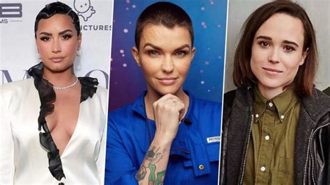 Demi Lovato Ruby Rose Elliot Page 7 Hollywood Celebrities Who Are Breaking The Gender Mould