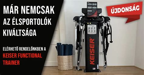 Újdonság Keiser Functional Trainer