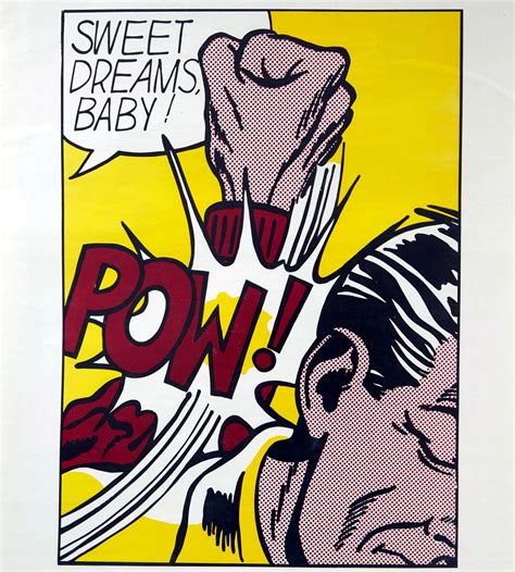 Roy Lichtenstein Original Art Poster Prints Lithographs Pe