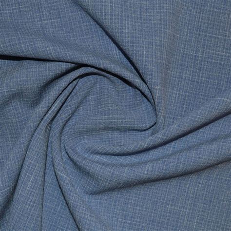 Denim Chambray 137cm Wide Approx 130gsm Wash And Wear 45 Cotton 55