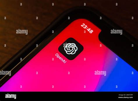 Vancouver Canada Feb 1 2023 Icon Of Openai Seen In An Iphone Openai Is An Us Artificial
