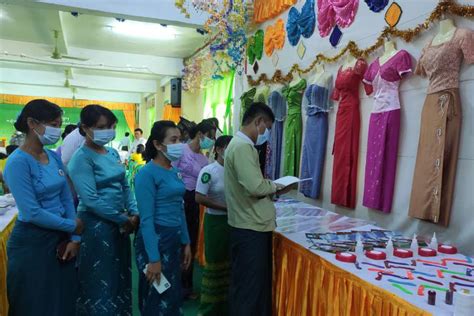 အမျိုးသမီးငယ်များ အိမ်တွင်းမှုသက်မွေး လုပ်ငန်းပညာများ တတ်မြောက်စေရေး ဖ