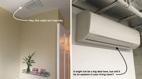 Mini Split Ceiling Cassette Vs Wall Mount Shelly Lighting