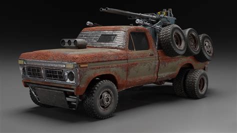 Post Apocalyptic Vehicle Madness 1 24th Monogram Nascar Buick Carwars
