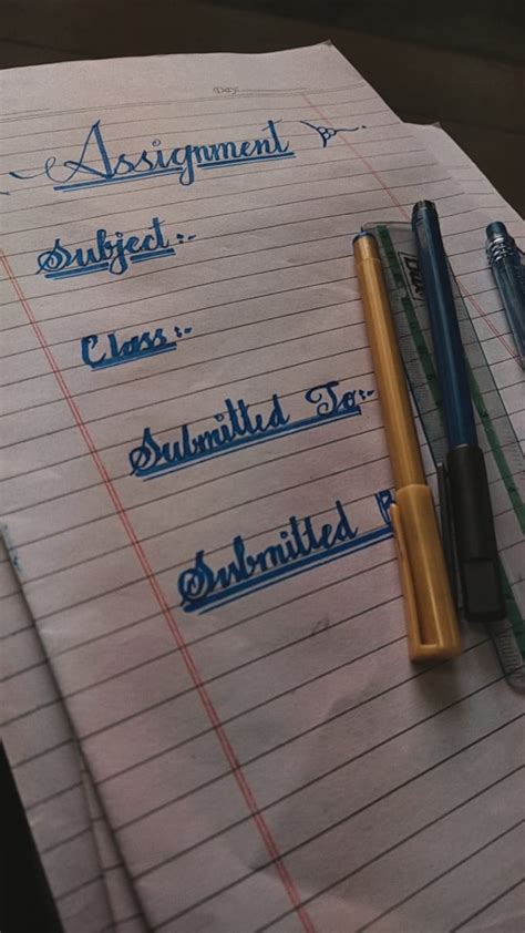 Create Handwritten Notes For Your Assignments By Kinzamanzoor5 Fiverr