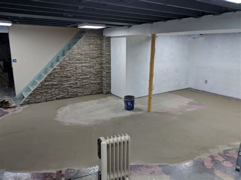 Self Leveling Basement Floor Flooring Tips