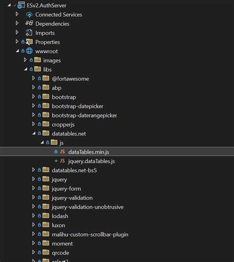 Datatables Abpexception In Authserver After Upgrading To V831 8118
