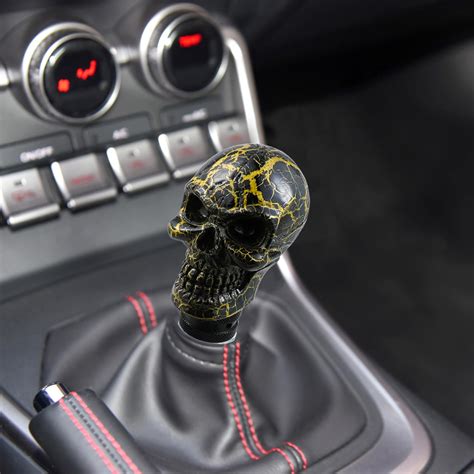 Shifter Knobs Skull Gear Shift Knob Metal Shifter Handle For Manual