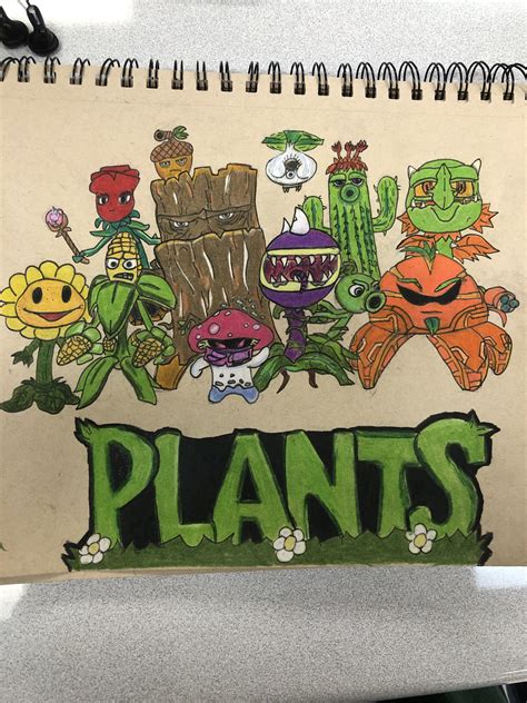 How To Draw Pvz Characters