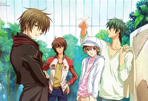 Cute Anime Group Of Friends