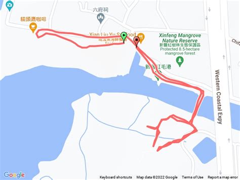 紅毛港紅樹林綠色步道（紅樹林遊憩區招牌旁開始） 健行筆記