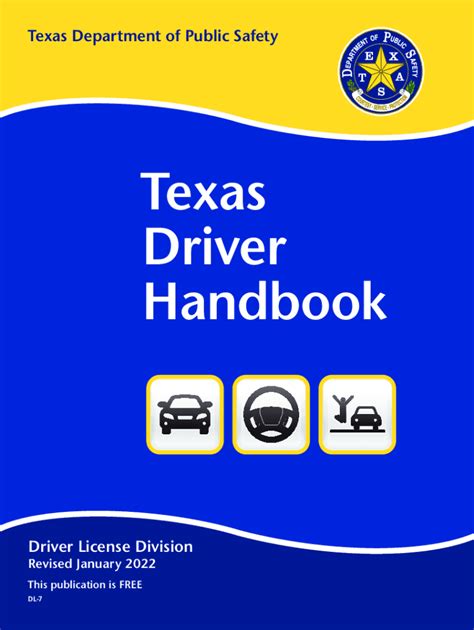 Texas Dps Handbook Fill Out And Sign Printable Pdf Template