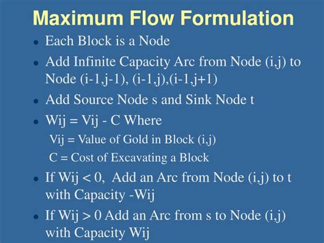 PPT Applications Of The Max Flow Min Cut Theorem PowerPoint Presentation ID