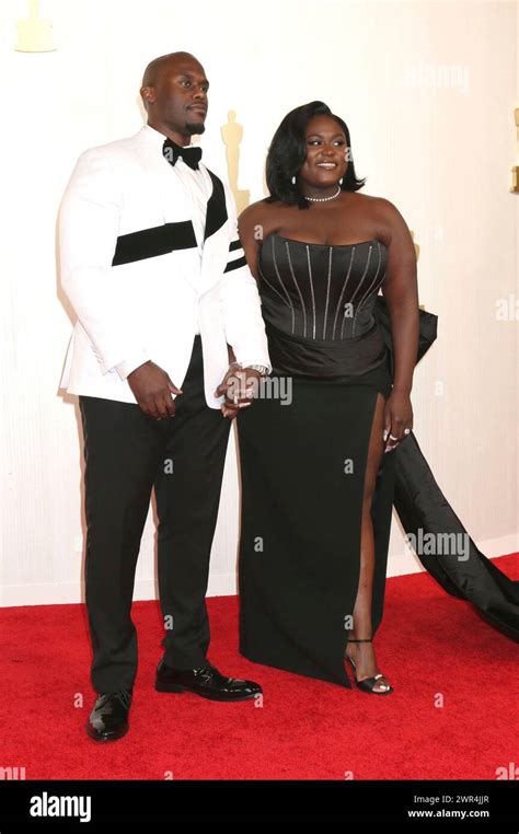 Danielle Brooks Mit Ehemann Dennis Gelin Bei Der Oscar Verleihung 2024