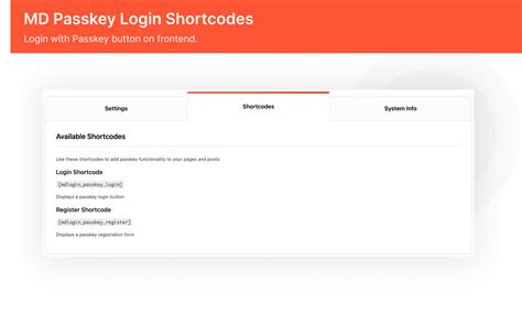 Multidots Passkey Login Passwordless Login For Wordpress Wordpress