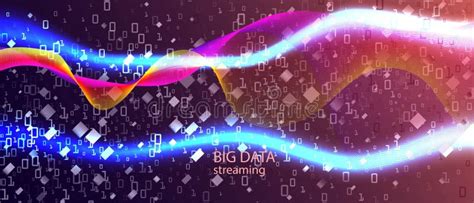 cyber monday vector landing page matrix falling binary code pink