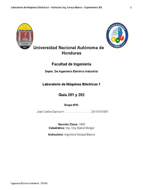 Guia 201 Y 202 Original Pdf Generador Eléctrico Inductor