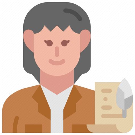 Historian Occupation Profession Avatar Female Career Woman Icon Download On Iconfinder