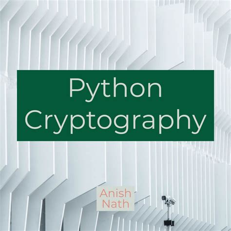 Python Cryptography Leanpub Pdfipadkindle