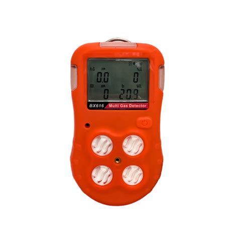 Detector Multigas Bx616 Lel H2s Co O2 Tech Chile Industrial Spa