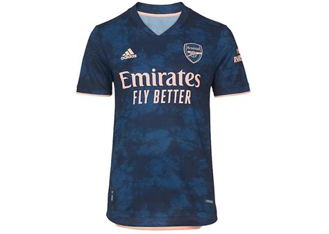 Adidas Arsenal 2021 Authentic Third Shirt Jersey Blue Mens Us