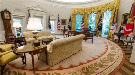 Trumps Oval Office Gold Revamp 2025 White House Makeover