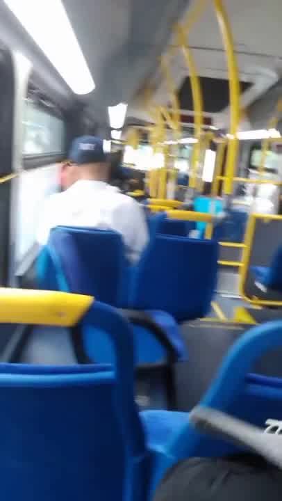 She Drinks All My Nutt While Nearly Getting Caught By Bus Driver On The