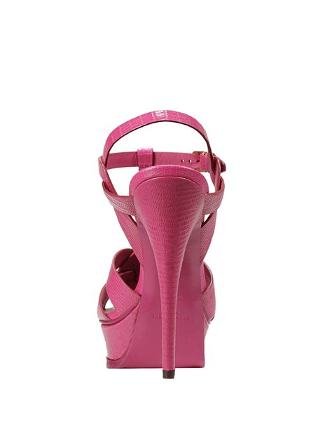 Sandals Saint Laurent Tribute Leather Sandals 315487cj500