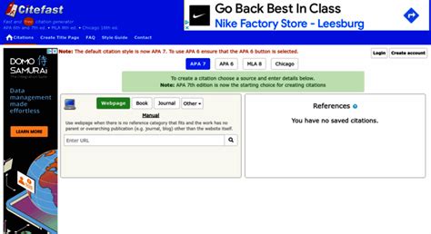 Access Apa Mla And Chicago Citation Generator Citefast