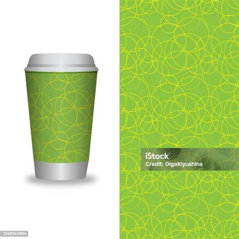 벡터는 커피 숍을위한 커피 포장 템플릿 및 디자인 요소를 빼앗아 원활한 패턴 골판지 컵 벡터 일러스트레이션 0명에 대한 스톡 벡터 아트 및 기타 이미지 Istock
