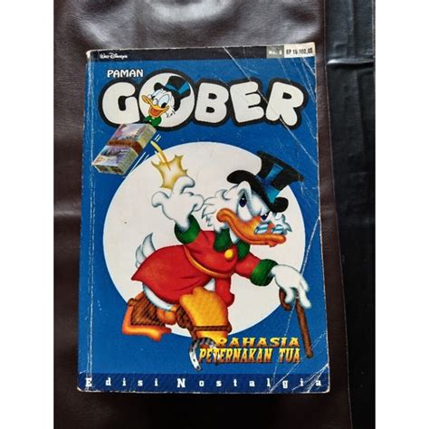 Jual Komik Jadul Komik Paman Gober Edisi Nostalgia Komik Paman Gober