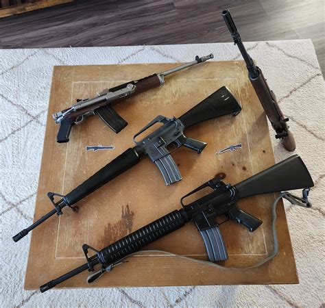 M16a1 Versus M16a2 Sof Rifles Of Yesteryear Vfc M16a1 And M16a2