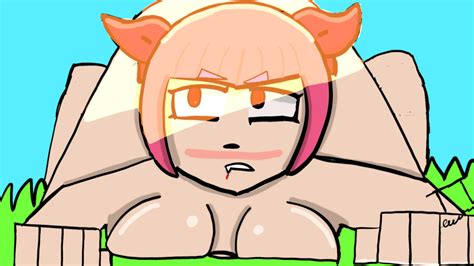 Rule 34 Bleeding From Mouth Brawl Stars Breasts Laying On Stomach