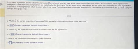 Solved PART C What Is The Value Of The Test Statistic The Chegg
