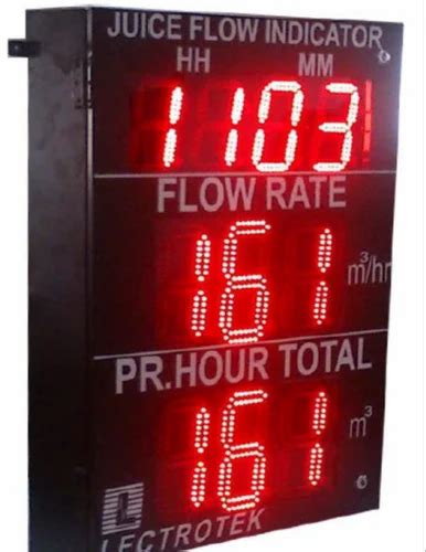 Stainless Steel Juice Flow Meter Indicator For Automotive At ₹ 50000