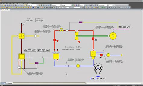 نرم افزار Ebsilon Professional V17 2024 شبیه‌سازی نیروگاه‌های حرارتی