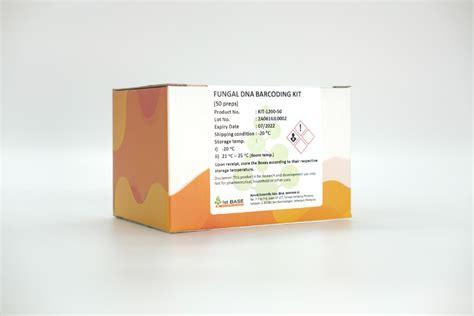 Bacterial And Fungal Dna Barcoding Kits 1st Base