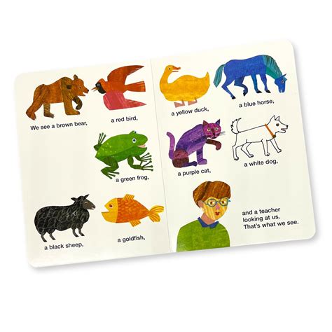 Brown Bear Brown Bear What Do You See Board Book Little Goodall