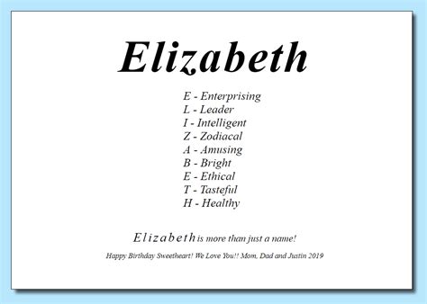 Name Poems