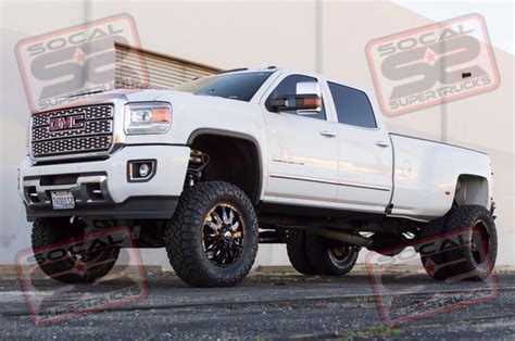2019 Gmc Sierra 3500 Dually 8 Lift Cst Suspension Fuel Off Road