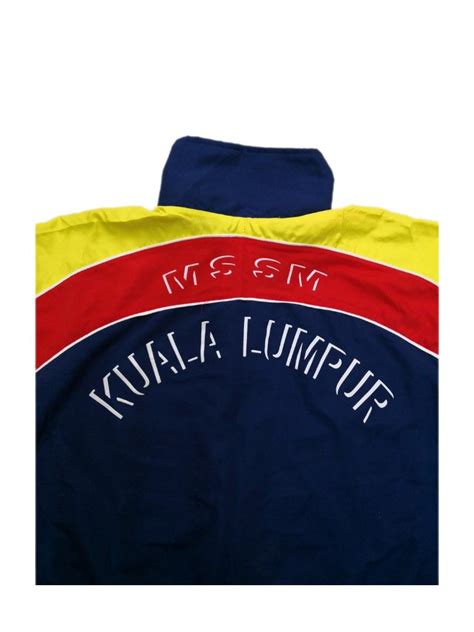 Rare Kuala Lumpur Kl Mssm Team Jacket Sports Jaket Windbreaker