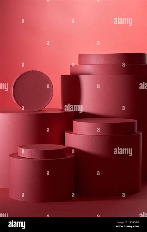 Abstract Background Composed Of Primitive Volumetric Objects Of Coral