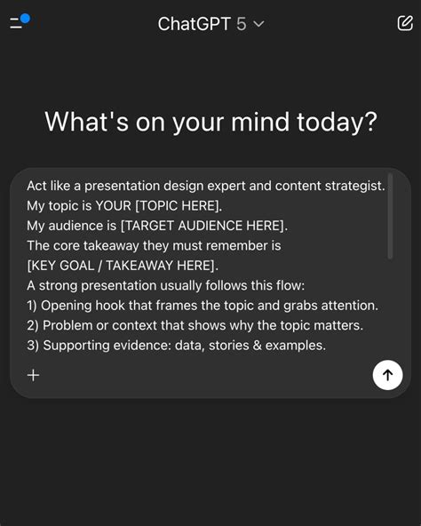 How To Make Slides With Ai Copy Paste This Prompt Inside Chatgpt