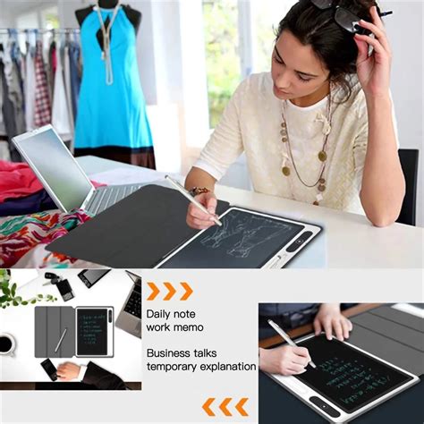 Tablet Portátil Eletrônico Lcd Para Escrita E Desenho Ultra Fino Luzar