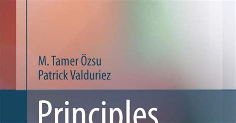 principles of distributed database systems 3rd edition by m tamer