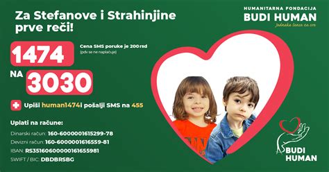 Stefan I Strahinja Mitov 1474 Humanitarna Fondacija Budi Human Aleksandar Šapić